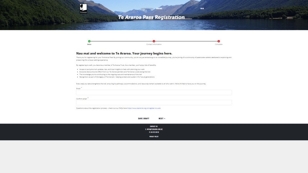 Te Araroa route planning